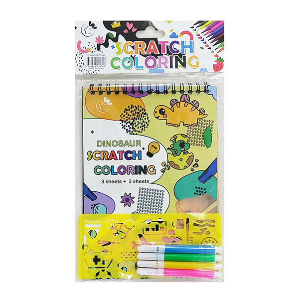 Scratch Coloring Books Set | eHari